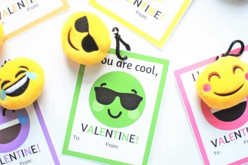 Printable Emoji Valentine Cards that will Give Kids All the Feels