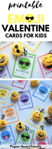 Printable Emoji Valentine Cards that will Give Kids All the Feels