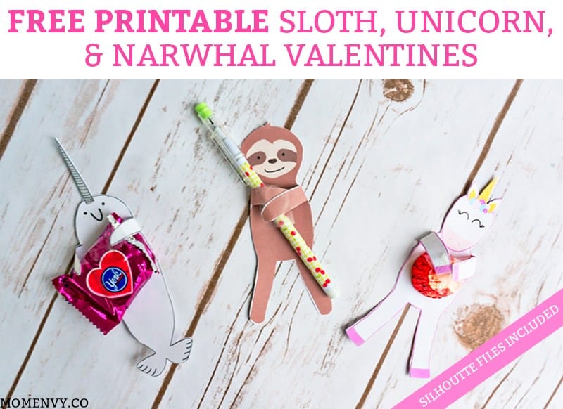 The TRENDIEST Valentine Card Printables For Kids