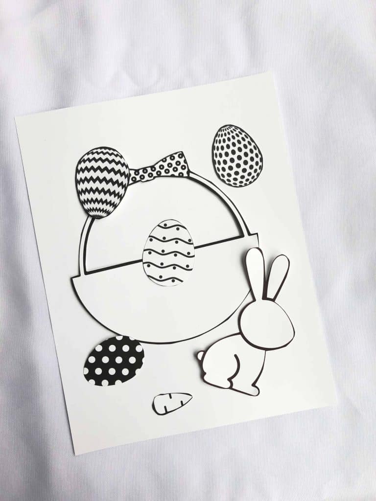 Free Printable Easter Craft For Kids (Simply Print, Cut, Color And Paste!)