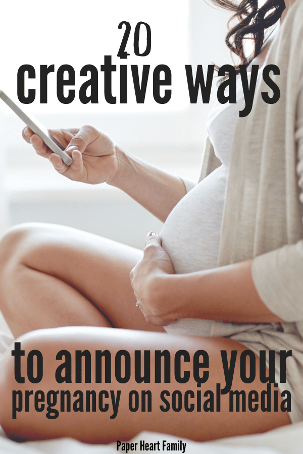 30 Unique Facebook Pregnancy Announcement Ideas