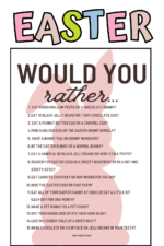 20 Fun, Free Printable Easter Activities For Kids