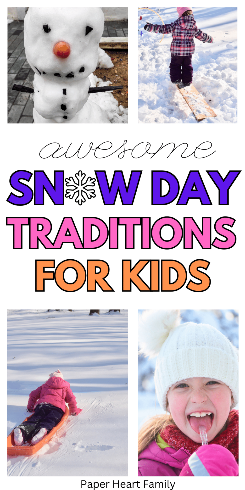 32 Snow Day Activities For Kids: Indoors And Outdoors