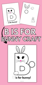 Free Printable Letter Crafts (Just Print, Cut And Paste!)