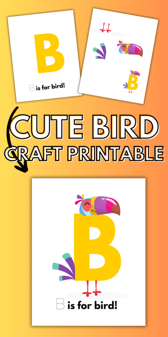 Free Printable Letter Crafts (Just Print, Cut And Paste!)
