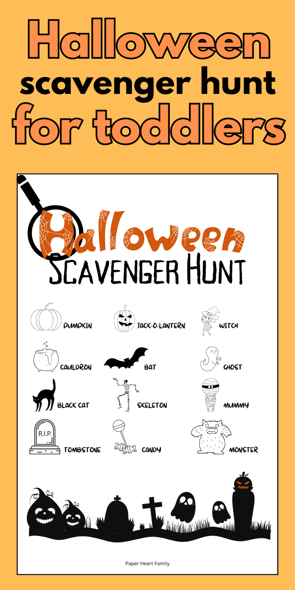 7 Toddler Scavenger Hunt Printables For At Home