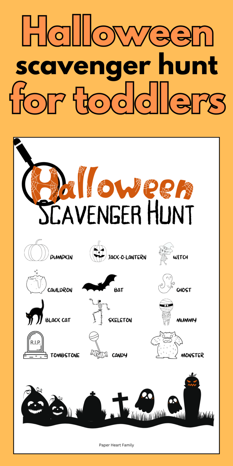 7 Toddler Scavenger Hunt Printables For At Home