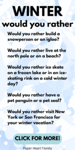 90 "Cool" Winter Would You Rather Questions For Kids