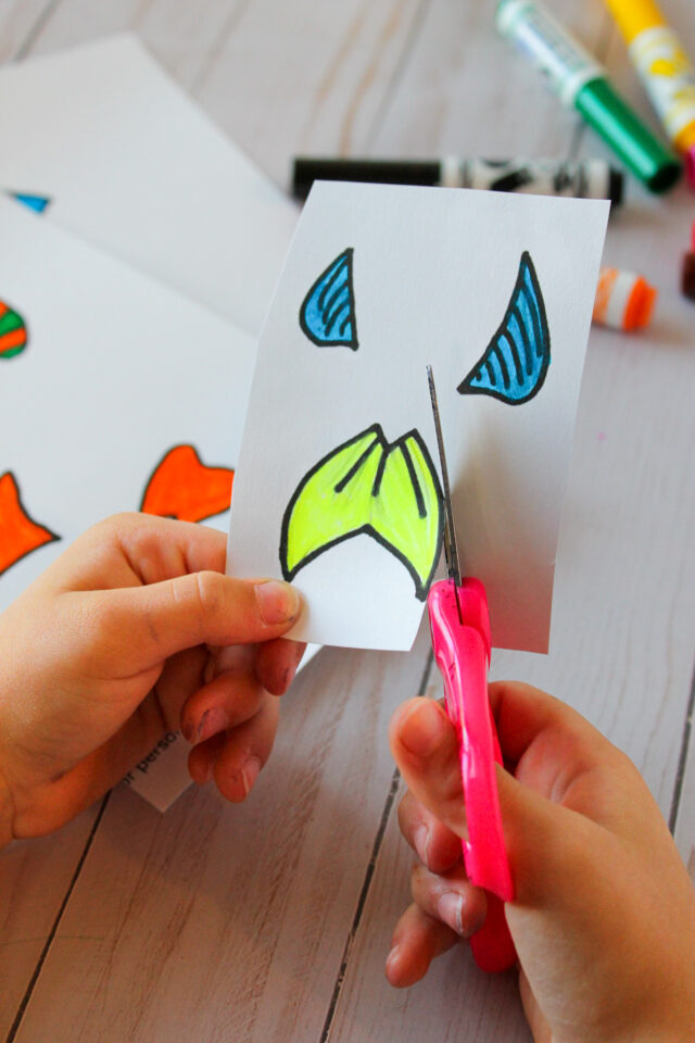 2 Free Printable Fish Crafts For Kids To Make With Paper