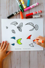 Free Printable Fish Craft For Kids To Make With Paper