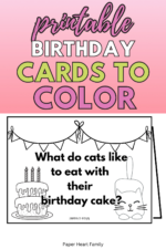 7 Free Printable Birthday Cards To Color For Kids