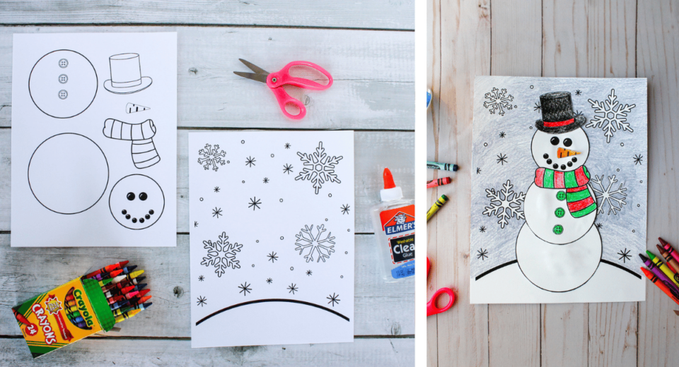 21 Super Cute Snowman Crafts For Kids Of All Ages