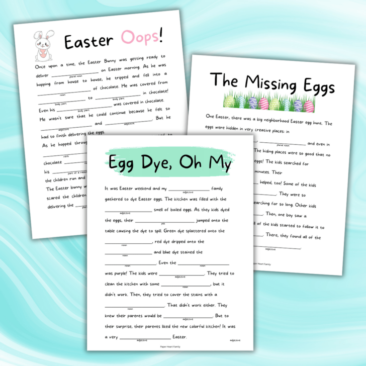 Fun Printable Easter Guess Who Game