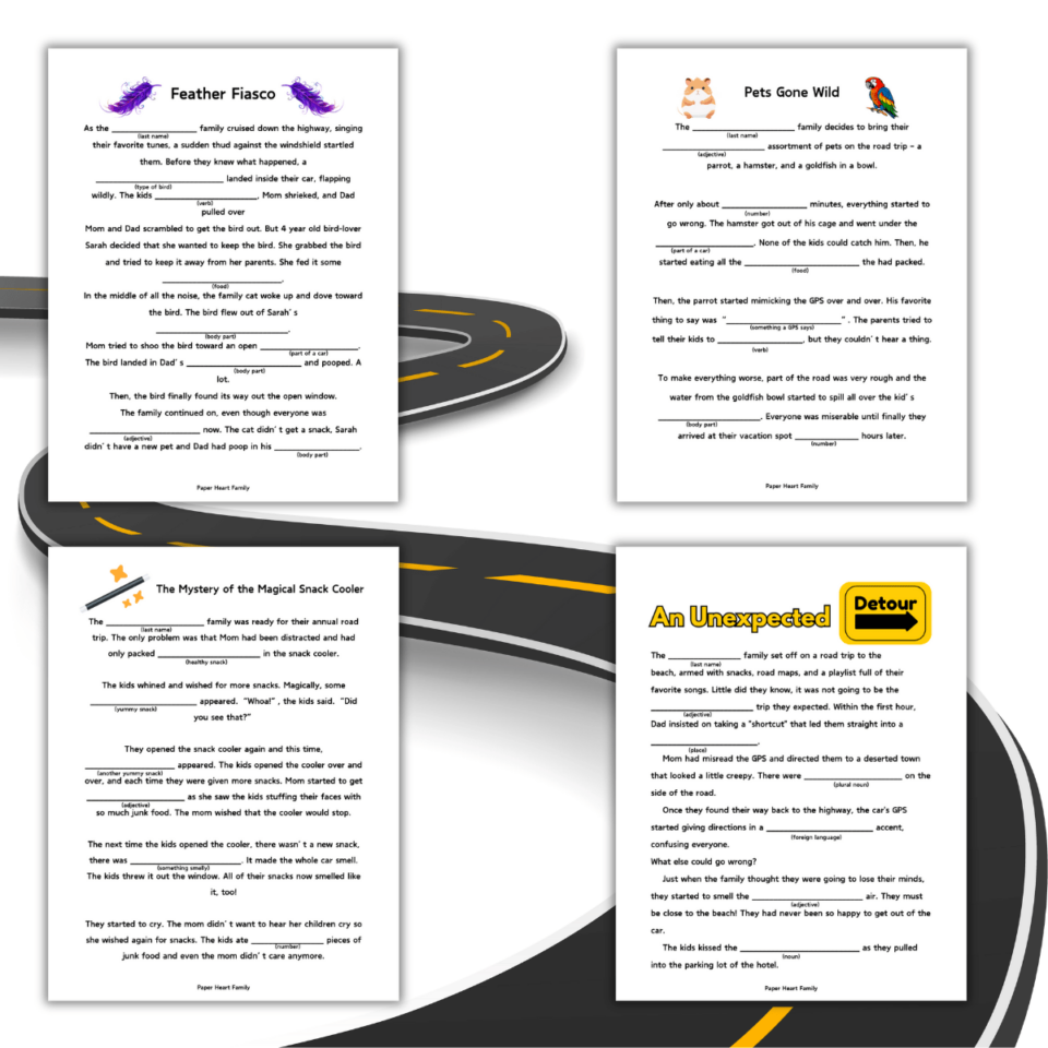 28 Fun Car Road Trip Games For Kids And Families