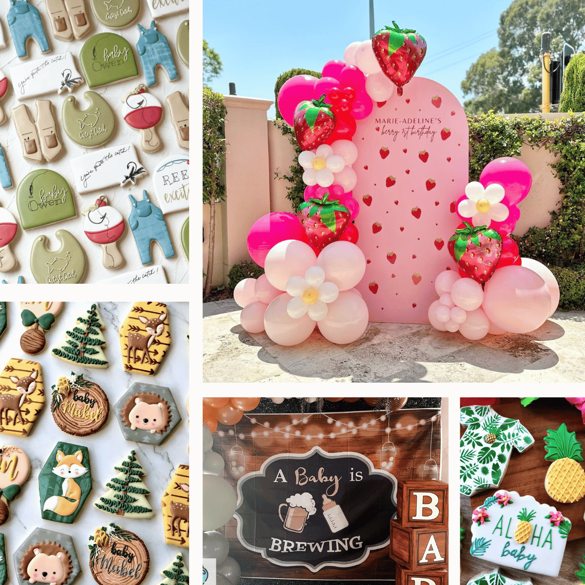 36 Adorable Baby Shower Theme Ideas