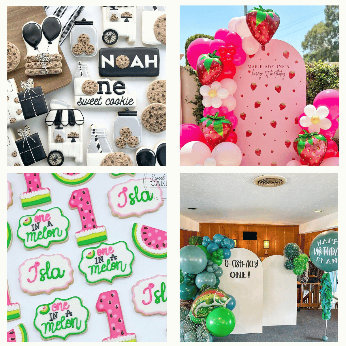 22 SWEET First Birthday Party Theme Ideas