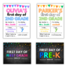 First Day Of School Sign Printables For All Grades