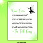Quick And Easy Editable Tooth Fairy Letter