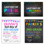 Free Printable Last Day Of School Signs (With Editable Option!)
