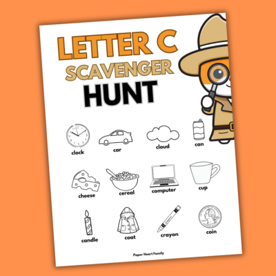 Toddler Activities | Paper Heart Family