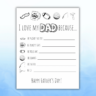 I Love My Dad Because Printable For Kids