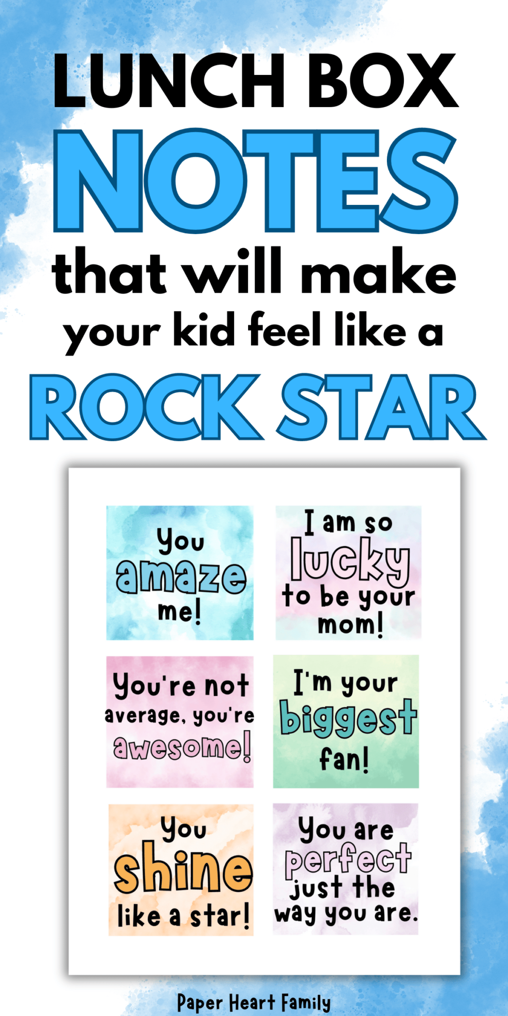 Encouraging Lunch Box Notes Kids Will Love