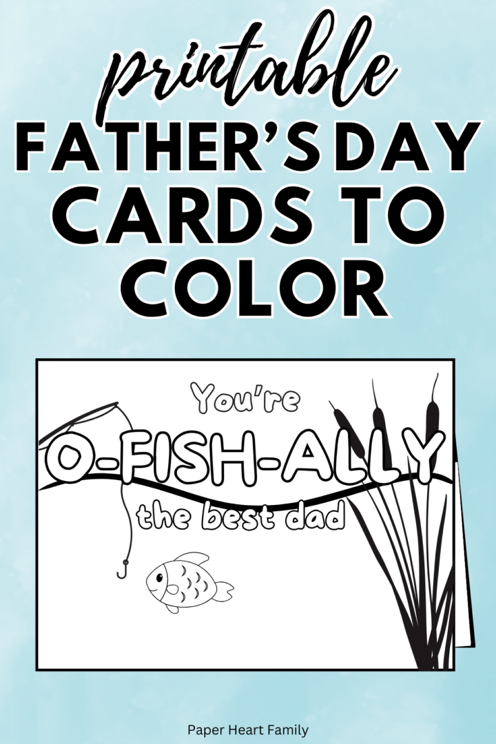 Free Printable Father's Day Cards To Color