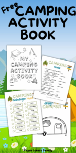 Free Camping Activity Book To Take On Your Next Camping Trip