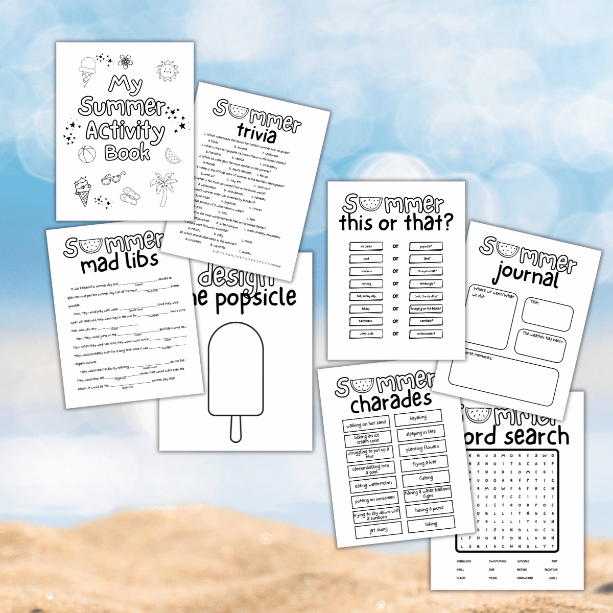 Free Summer Activity Book That'll Keep Kids Occupied For Hours