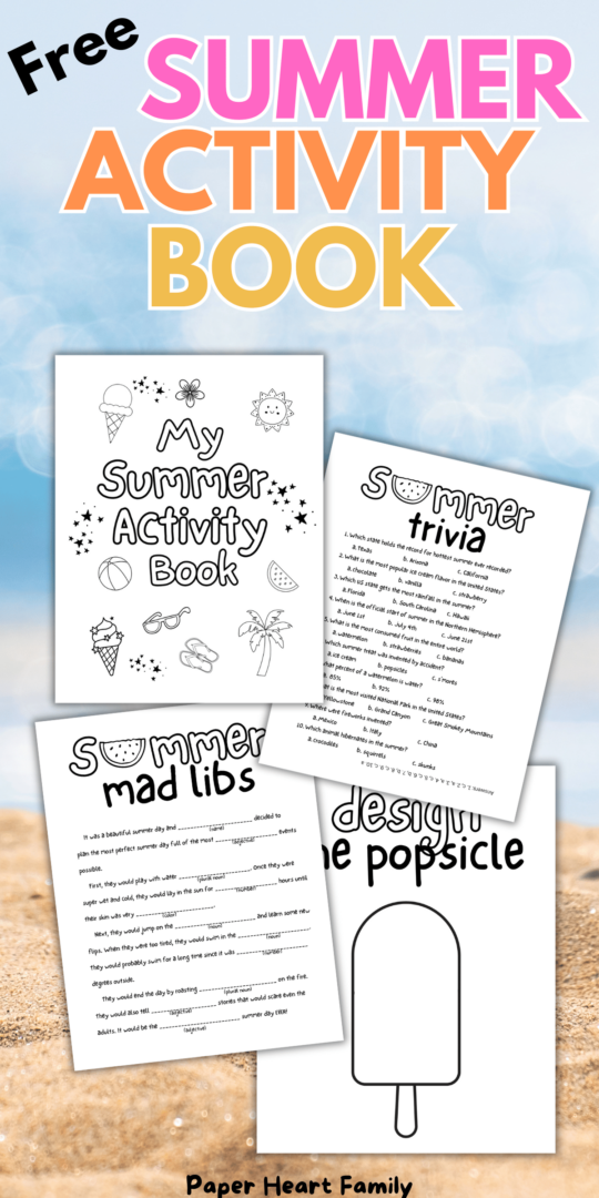 Free Summer Activity Book That'll Keep Kids Occupied For Hours