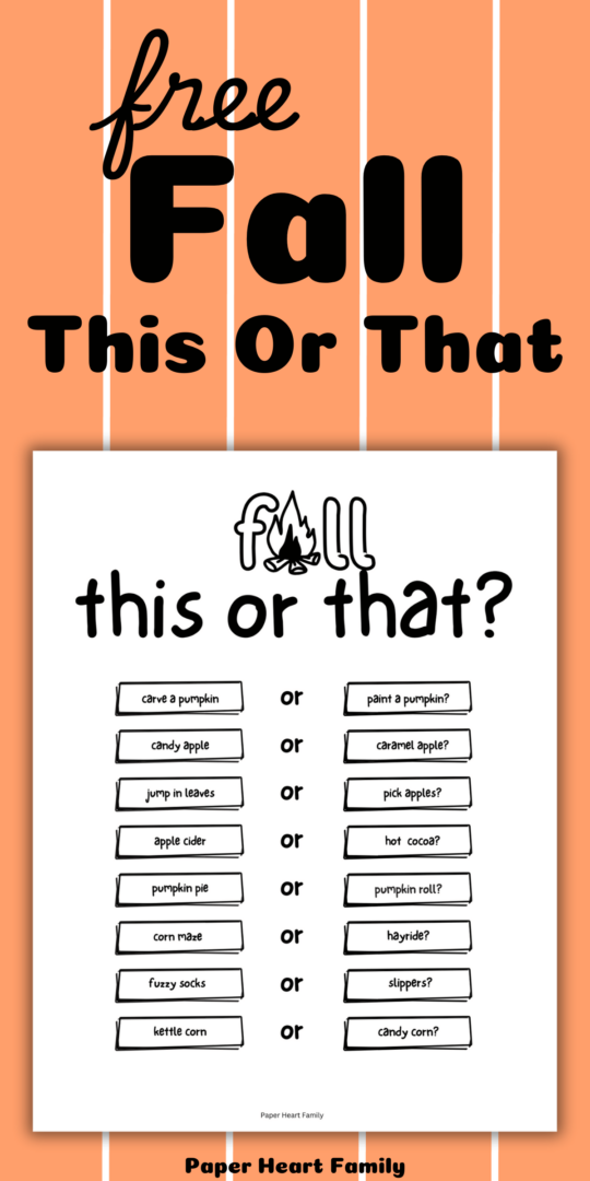 Free Printable Fall Activity Book For Kids