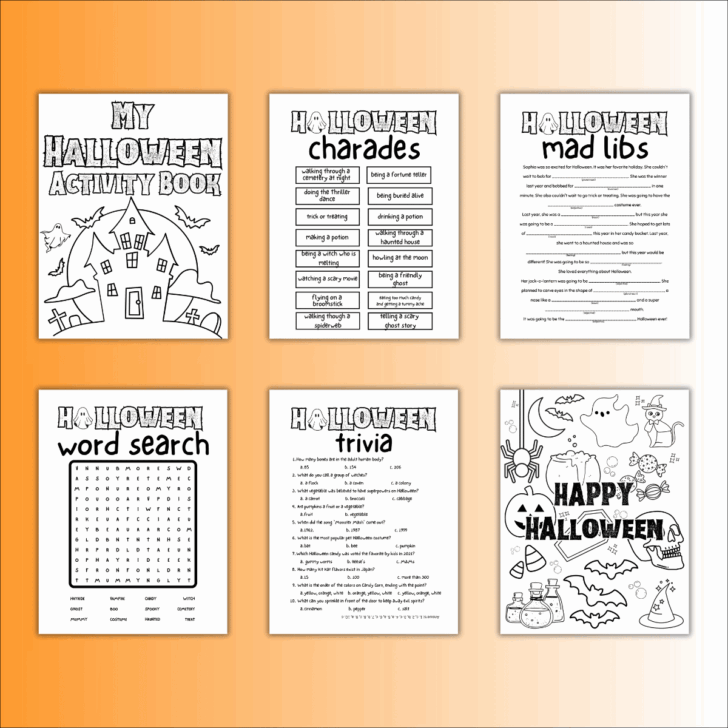 Editable Name Halloween Coloring Pages