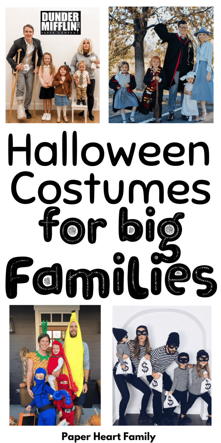 15 Epic Halloween Costume Ideas For Big Families