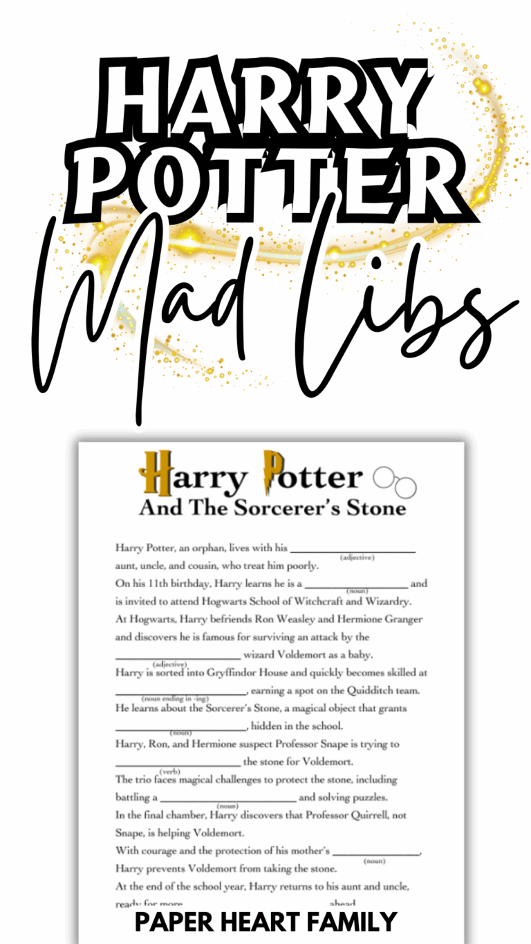 3 Harry Potter Mad Libs For The Potter-Obsessed