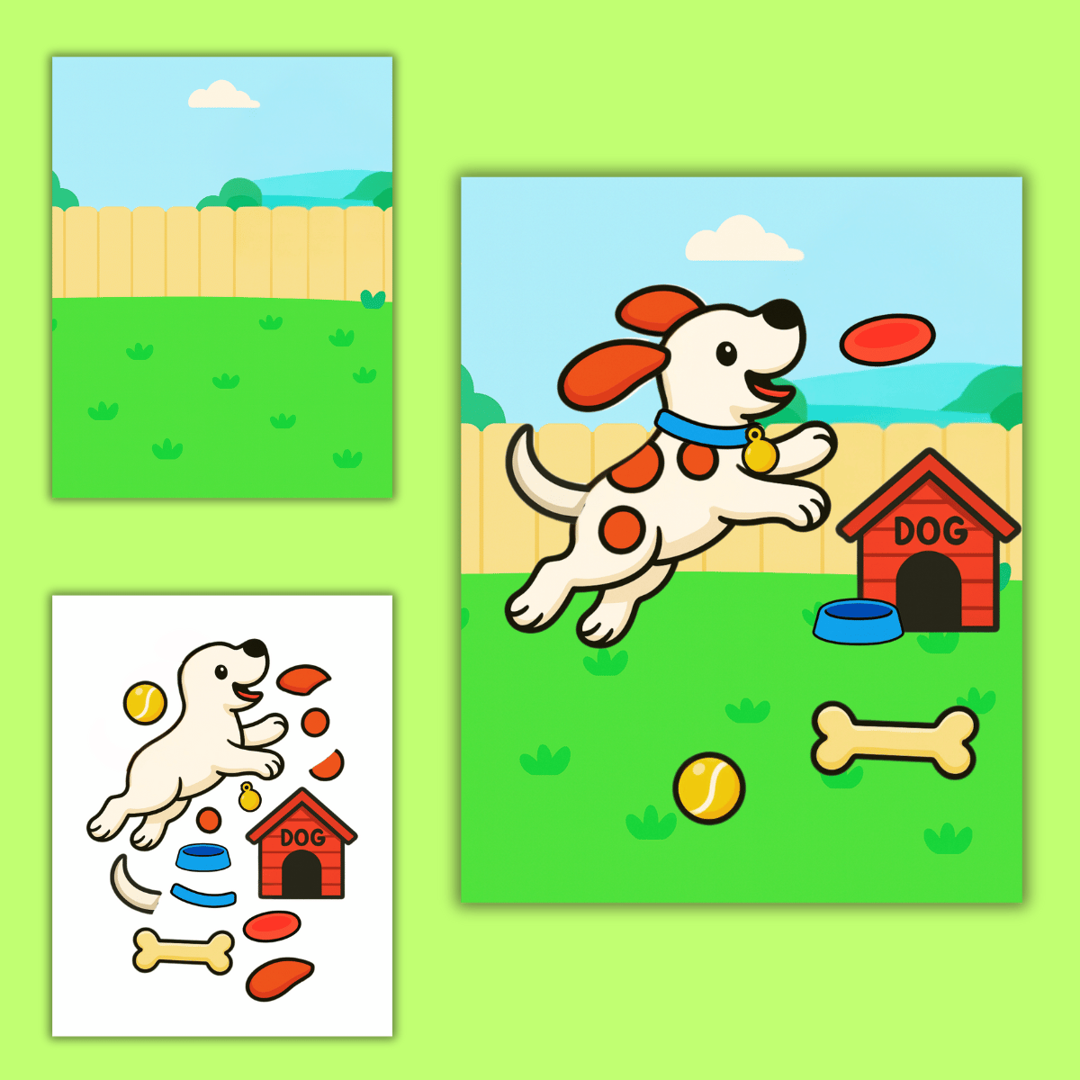 Free Printable Dog Craft That's Paw-Some!