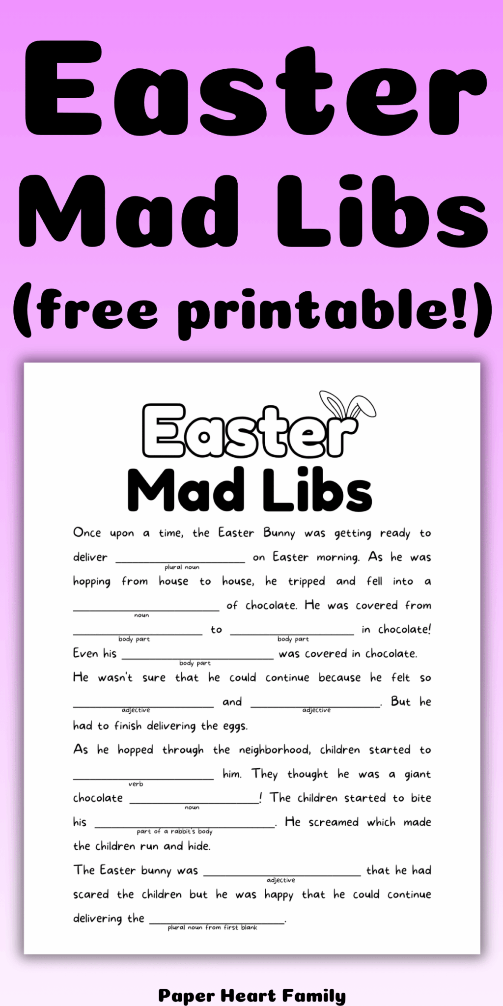 Easter Activity Book With 7 Printable Activities